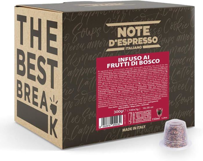 Fruits Rouges-Capsules D'Infusion-Exclusivement Compatible Avec Machine ...