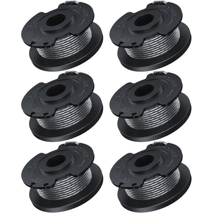 Bobine fil coupe bordure Bosch EasyGrassCut sans fil Ø1,6mm 5m 6 pièces ...