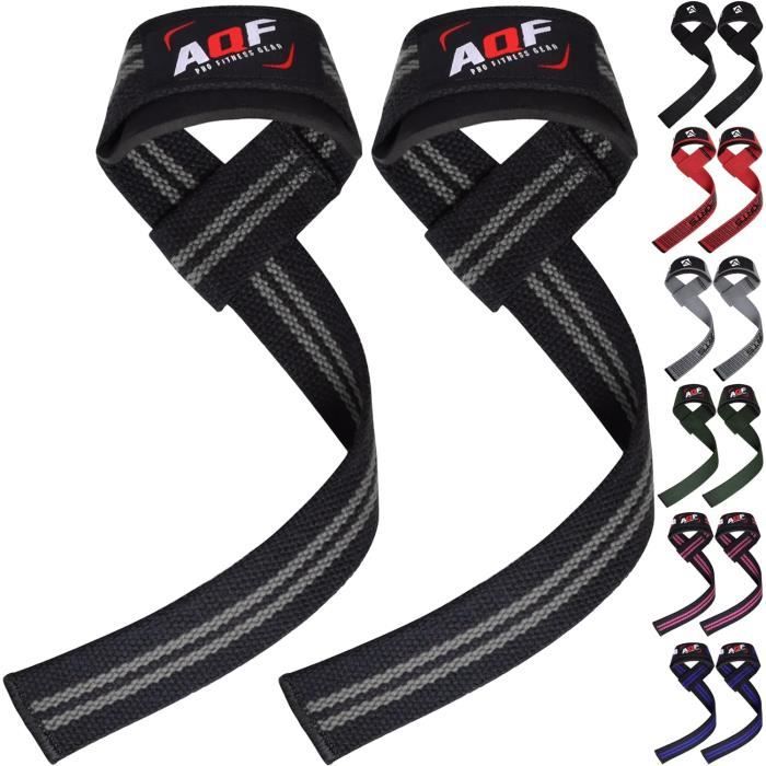 Néoprène Rembourré Poids Musculation Sangle de Levage, Sangle de Tirage ...