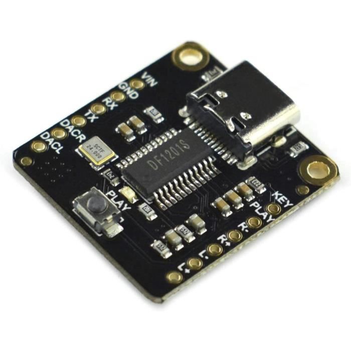 Lecteur MP3 DFPlayer Pro Mini pour Arduino - Noir - DFPlayer Pro ...
