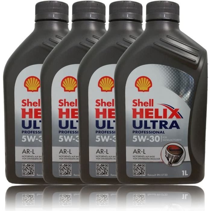 Shell Helix Ultra Professional AR-L 5W-30 4x1 Liter[1023] - Cdiscount Auto