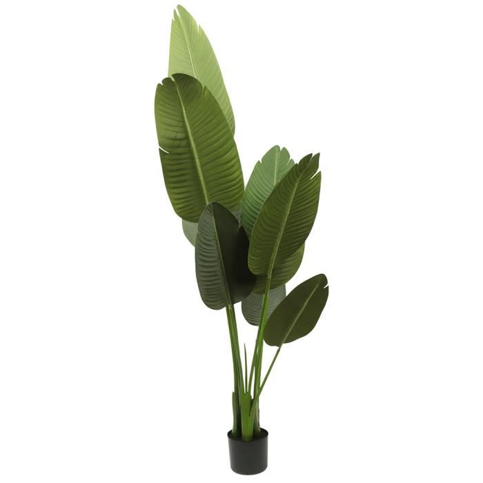 Bananier artificiel de 1,6 m, B.LIVEM-plante en pot, plante ...