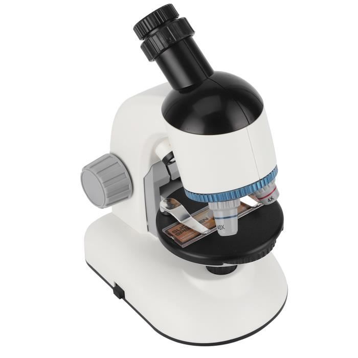 Dilwe Microscope biologique Microscope Enfants 40X‑1200X avec Tête de ...