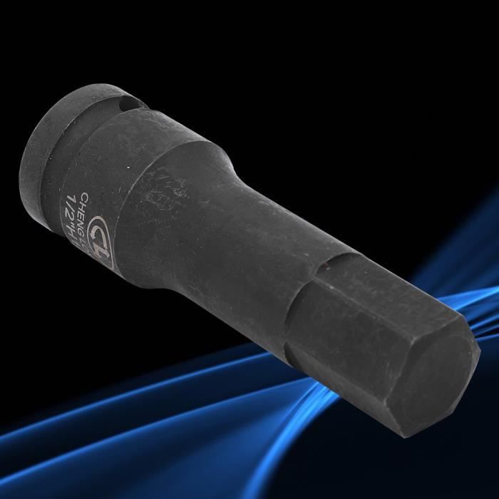 1/2 inch Hex Bit Socket Thickened Air Impact Wrench Adapter Bit(H17 ...