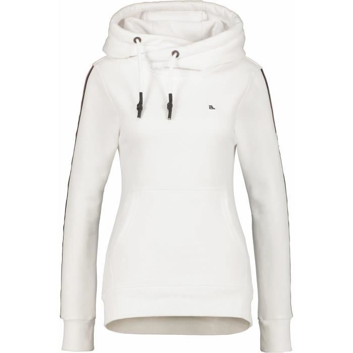 Sweatshirt à capuche femme Alife & Kickin Sarah - white - S White ...