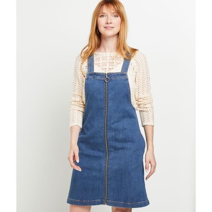 GRAIN DE MALICE - Robe chasuble femme Bleu - Cdiscount Prêt-à-Porter