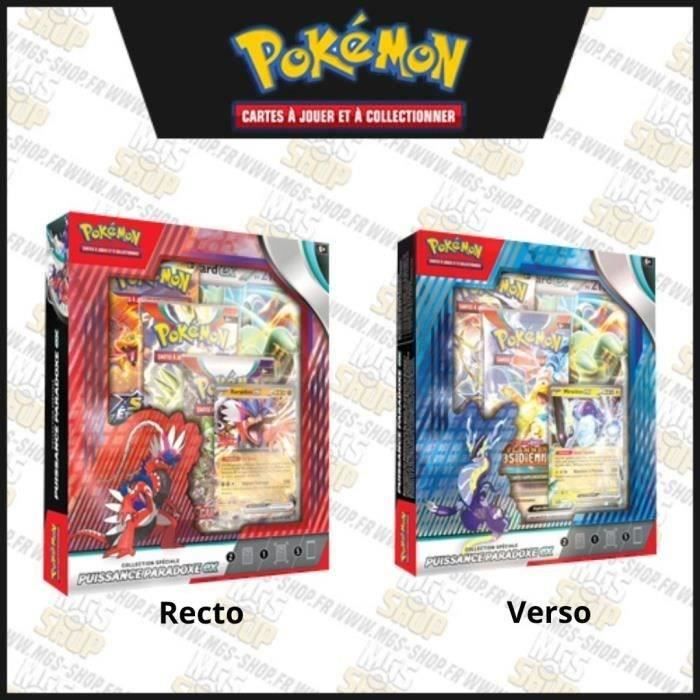 Coffret Double EX Pokémon - Exclusivité 2023 - EV03 - 5 Boosters et ...