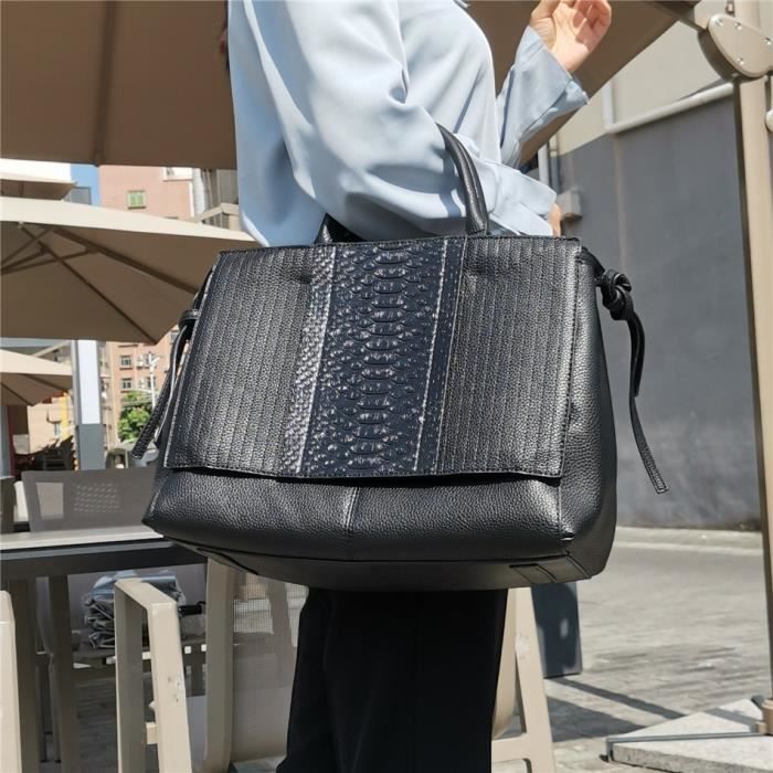 RUMOCOVO® Sacs À Main Motif Crocodile Pour Femmes, Sacs À Bandoulière De Styliste, Grande ...