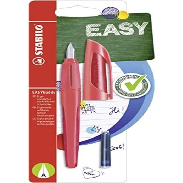 Stabilo EASYbuddy Stylo-plume pour débutant - Plume A Plume A sous ...