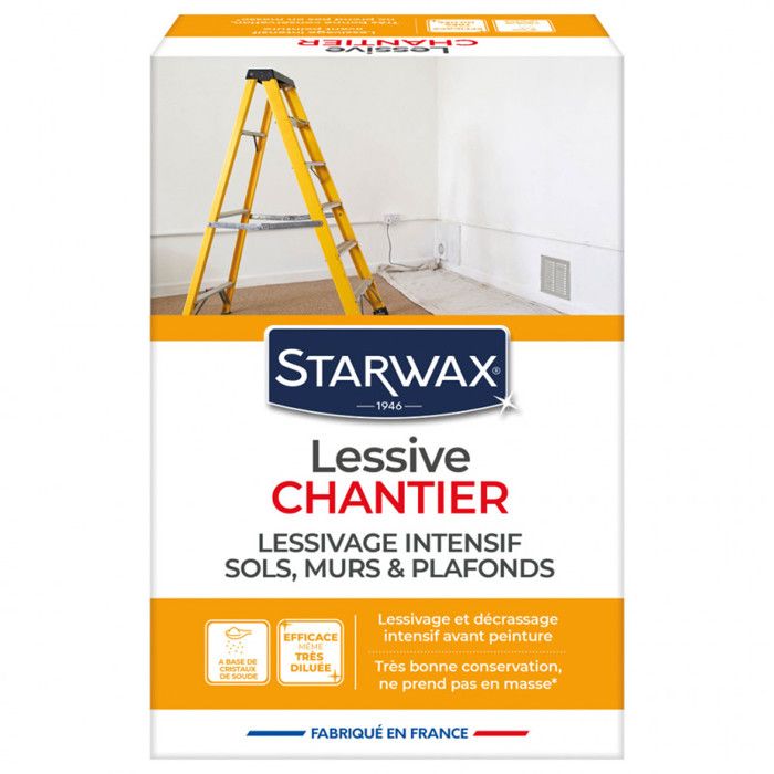 Lessive chantier pour le lessivage intensif 1,4kg STARWAX - Cdiscount ...