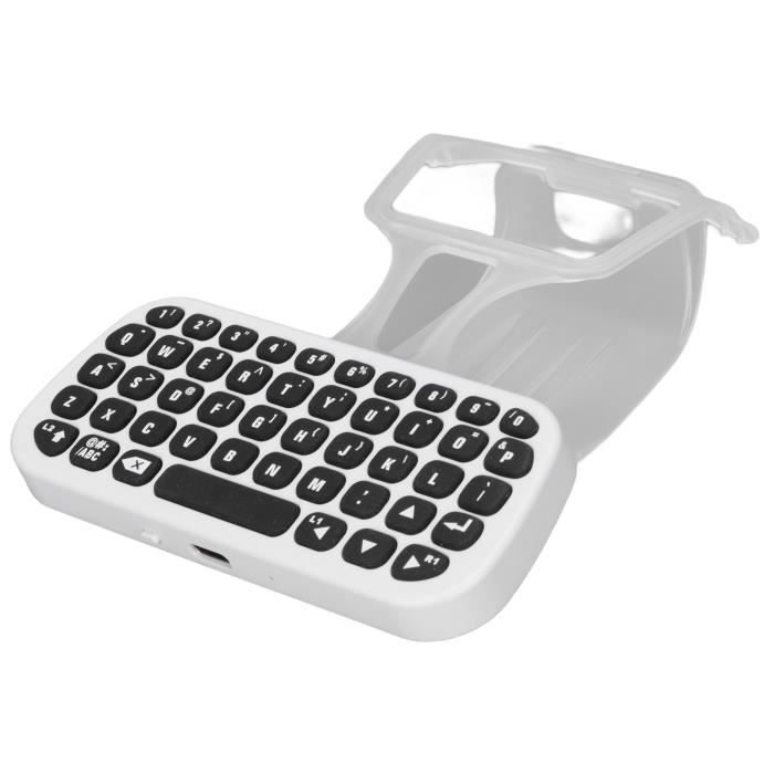 Tbest Pour Clavier Ps5 Clavier Pour Manette Sans Fil Ps5 Gamepad