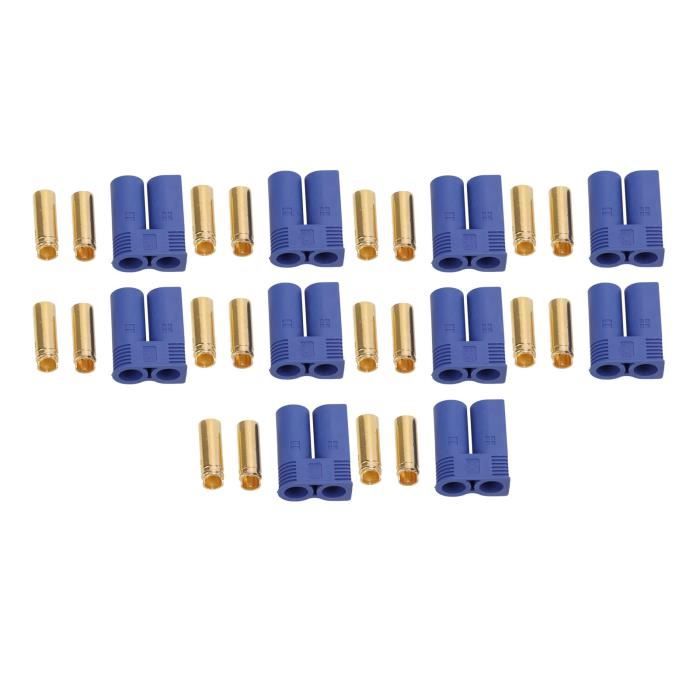 Fiches de connecteur de batterie EC5 Prise Modèle EC5, Solide, Stable, Détachable Fiches de ...