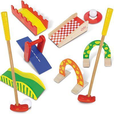 Jeu de mini golf en bois - Cdiscount Sport