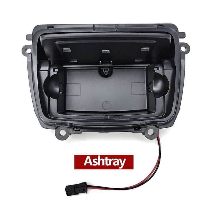 CENDRIER,Ashtray--Ensemble de boîte à cendrier ABS de Console centrale ...