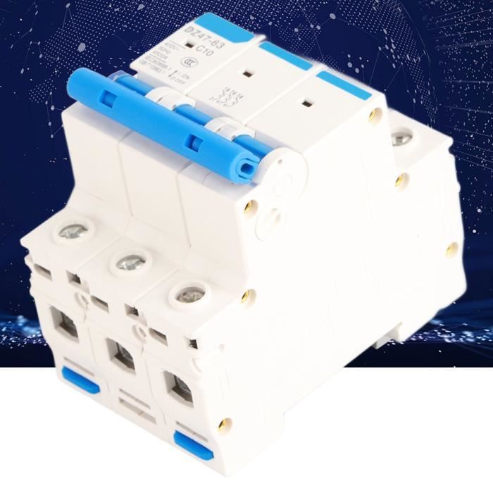 Mini Disjoncteur (10A) Ac 400V 6/10/16 / 20A Disjoncteur Miniature Tripolaire De Aire ...