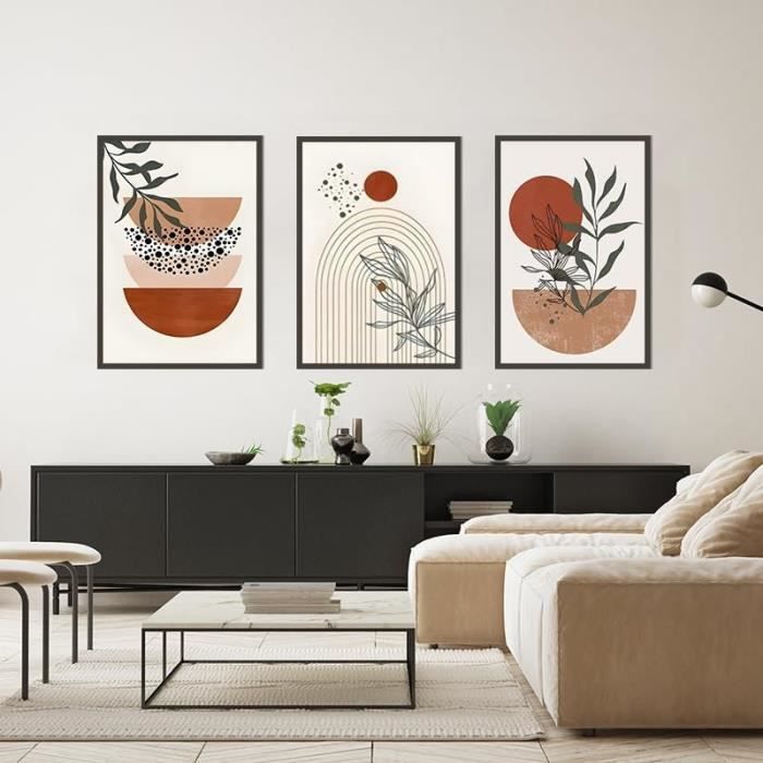 Ensemble De Posters Géométriques, Images Abstraites De Fleurs Et De ...