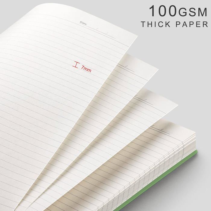 Bloc-Notes A4, Cahiers À Spirales, 300 Feuilles/150 Pages Pour Écrire ...