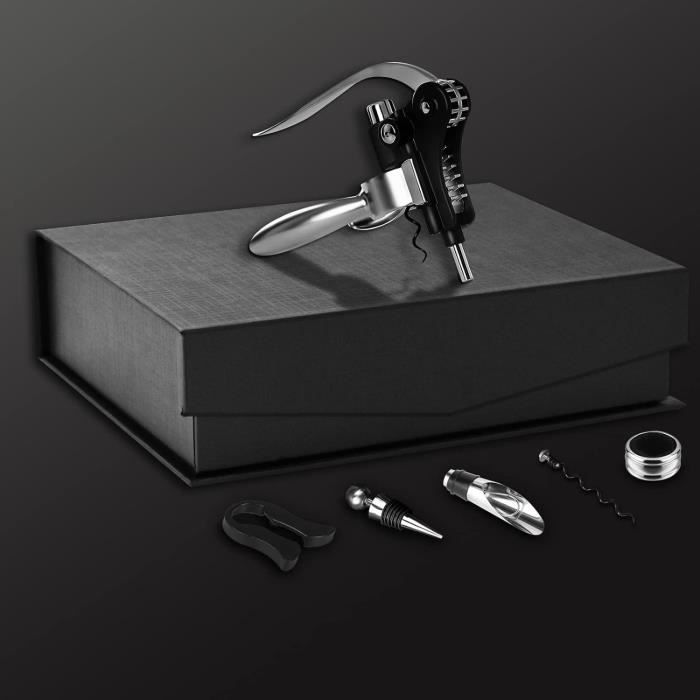 Ouvre-bouteilles de Vin avec Coffret Cadeau, Ensemble Tire-Bouchon ...