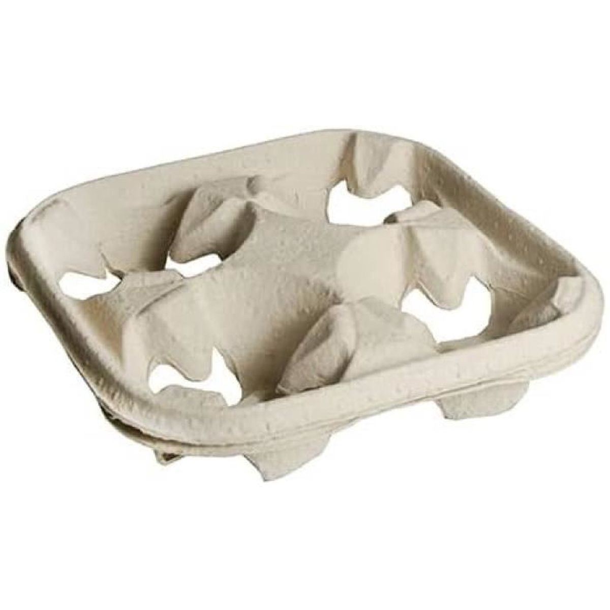 NIPTER, plateau en carton jetable, porte-gobelets pour 4 personnes, 100 ...