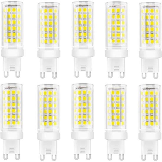 Ampoule Led G9, 9W G9 Led Lampes(Équivalent à 85W Halogène Ampoules G9), Led G9 Ampoules Blanc ...