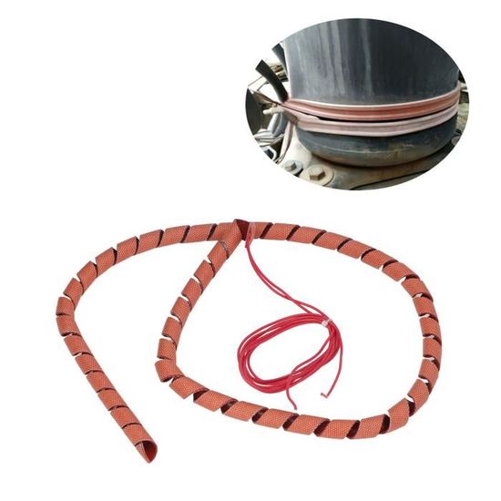 Ruban chauffant en silicone en spirale EJ.LIFE - 220V - 10mm de ...
