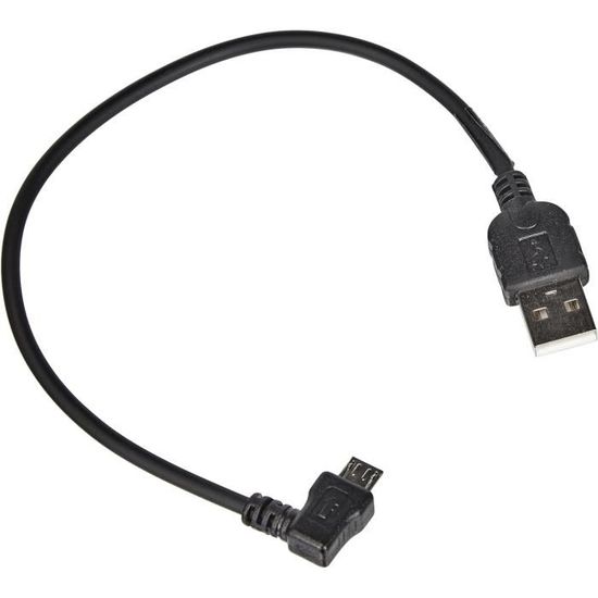 Câble Micro Usb Câble De Données Fiche Coudée Et Câble De Chargement ...