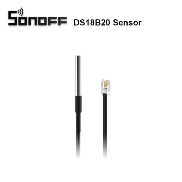 Capteur DS18B20-SONOFF-Joli WiFi intelligent de température et d ...