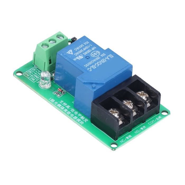 Module Relais 1 Canal Module De Relais À 1 Canal 5V Charge D'Isolement ...