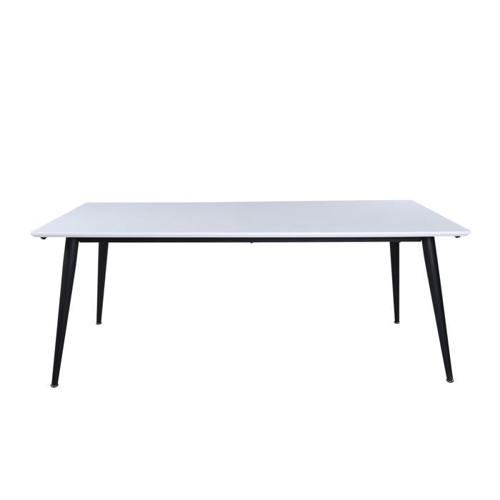 Jimmy Table à manger 90x195/285cm, plateaux supplémentaires HPL incl ...