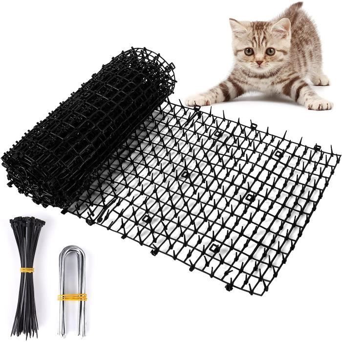 Anti-Chat avec Pointes, Grille Tapis Anti-Chat Anti-Chiens, Pointes ...