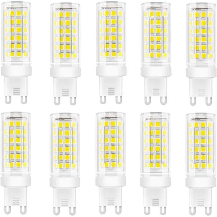 Ampoule Led G9, 9W G9 Led Lampes(Équivalent à 85W Halogène Ampoules G9 ...