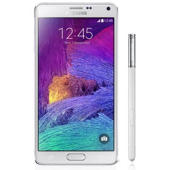 Samsung Galaxy Note 4 910F Blanc - Cdiscount Téléphonie