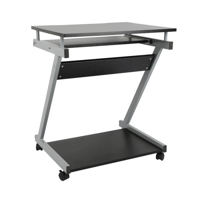 MISS Bureau Informatique multimédia Table Informatique avec Clavier ...