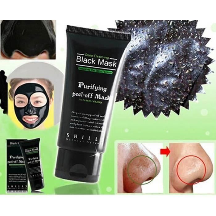 CREME BLACK MASK SHILLS 50ML ANTI POINT NOIR ACNE - Cdiscount Au quotidien
