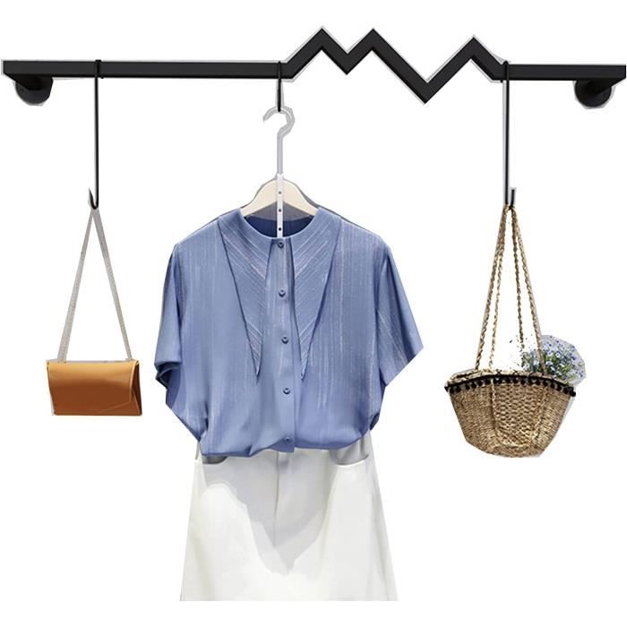 Portant à vêtement Porte-Manteau Mural Support De Vêtement Moderne Et ...