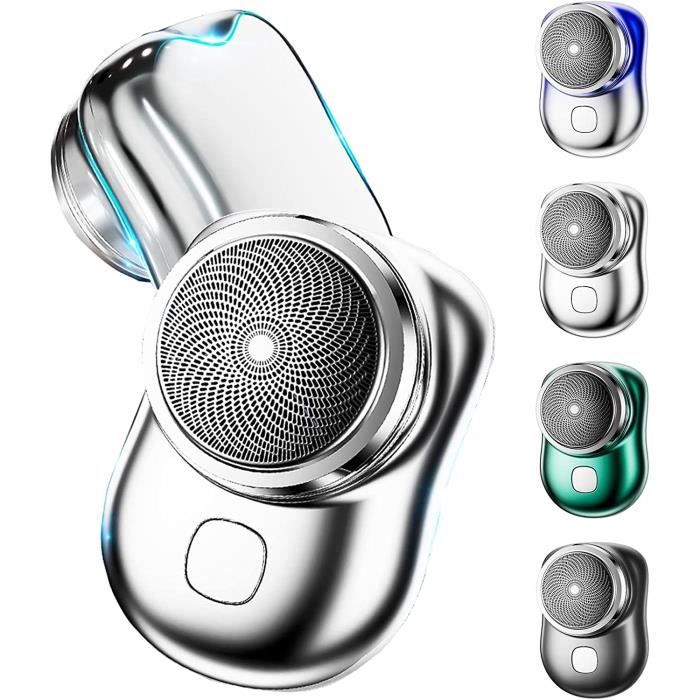Mini-Rasage Rasoir Électrique Portable pour Homme Rechargeable par USB ...
