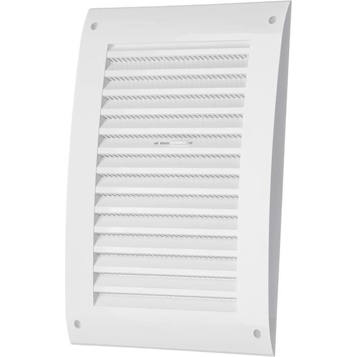 170x250mm Blanche Réglable Grille de Ventilation en Plastique - Grill D ...