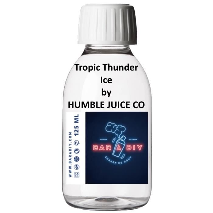 E-liquide assemblé par BAR à DIY® avec le concentré Tropic Thunder Ice ...