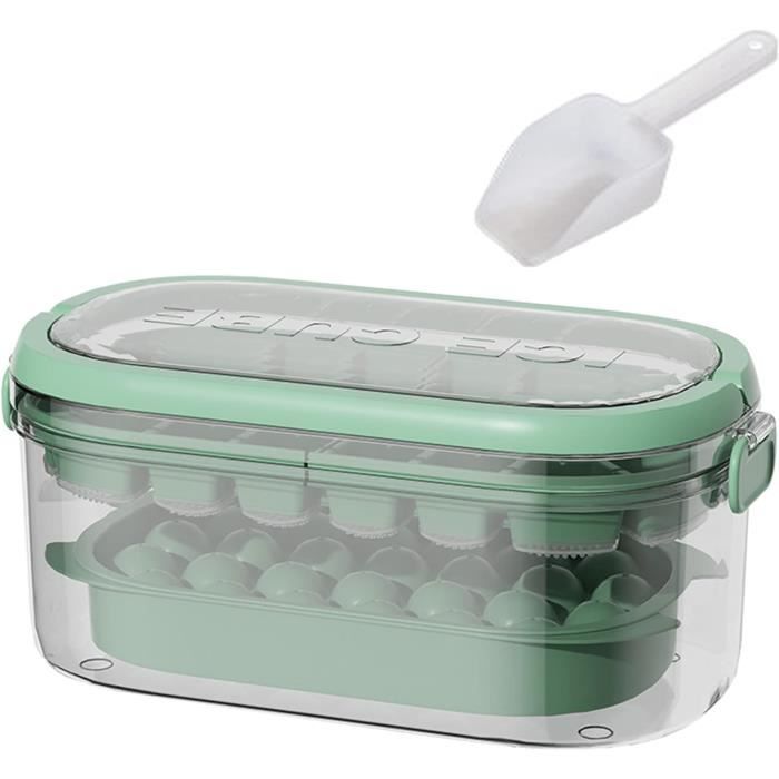 Mini Bacs À Glaçons Ronds Pour Congélateur, Bac À Glacons Avec ...