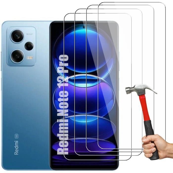 Lot-4 Verre Trempé pour Redmi Note 12 Pro+ 5G / Note 12 Pro 5G ...