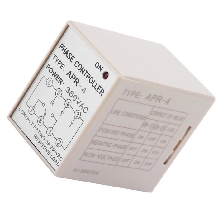 EJ.life Relais de de séquence de phases Contrôleur de séquence de phase ...