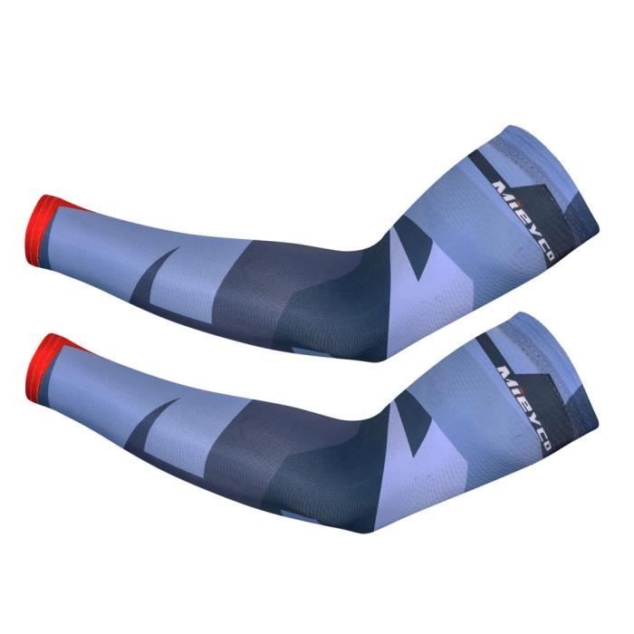 Compression bras,Protège-bras de protection UV pour la course à pied,le ...