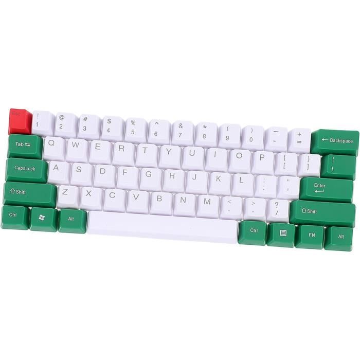 1 Dessus De Touche Capuchon De Clavier Mécanique Couverture De Touche ...