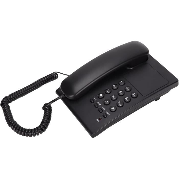 Téléphone Filaire Avec Affichage De L'Identification De L'Appelant, Téléphone Filaire De Bureau ...