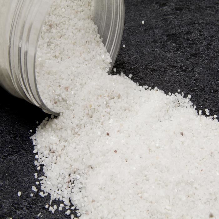 Boite de sable de décoration coloris blanc - 400 grs - Cdiscount Maison
