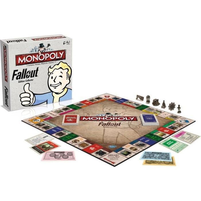 FALLOUT Monopoly - Version Française - Cdiscount Jeux - Jouets