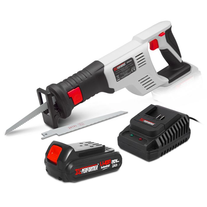 Scie sabre sans fil 20V avec batterie 2Ah - X-Performer - Cdiscount ...