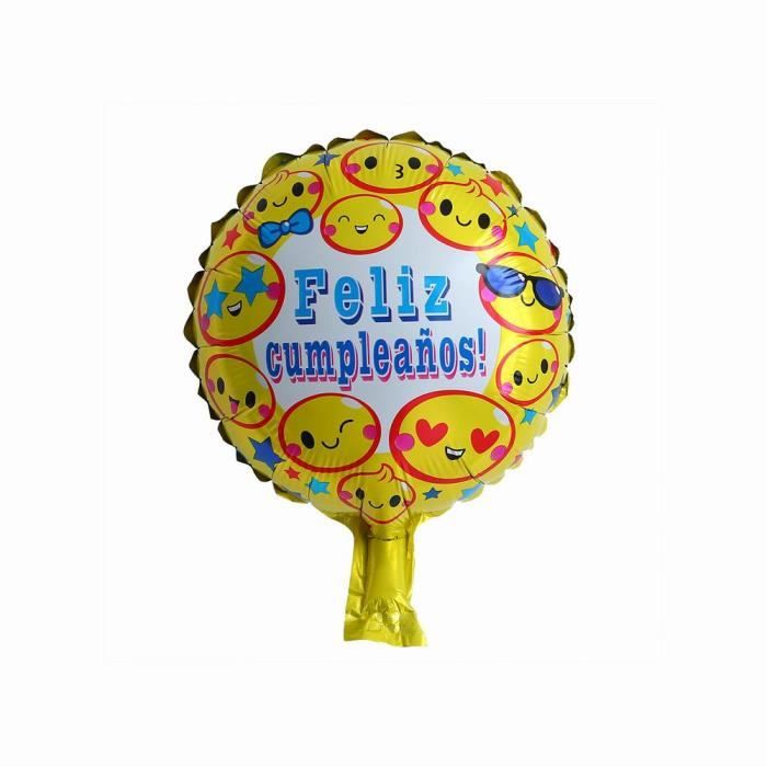 BALLON DECORATIF,10--Ballons ronds en mylar à hélium, 10 pièces-lot, 10 ...