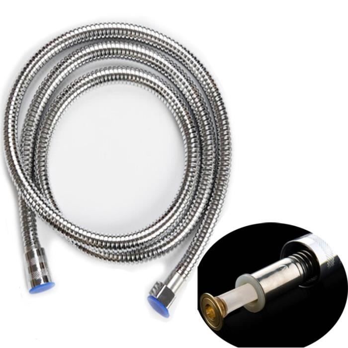 FLEXIBLE,1.5m shower hose 1--Tuyau de douche tressé hydraulique, de ...
