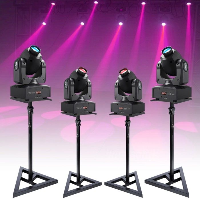 Pack Lumière - PARTY LIGHT & SOUND - PARTY-SPOT7 - LED blanche - Gobos ...
